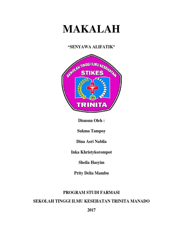 Senyawa Alifatik dalam Farmasi | PDF