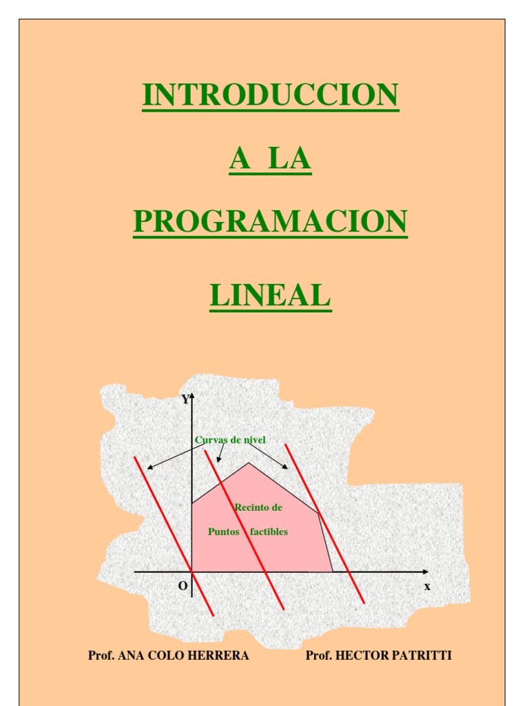 Programacion Lineal | PDF | Programación lineal | Línea (geometría)