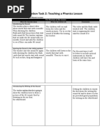 Jolly Phonics Lesson Plan Sound S | PDF