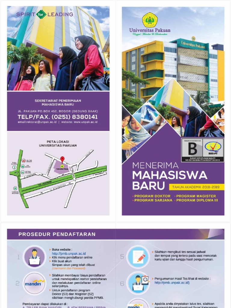 Brosur PMB Unpak | PDF