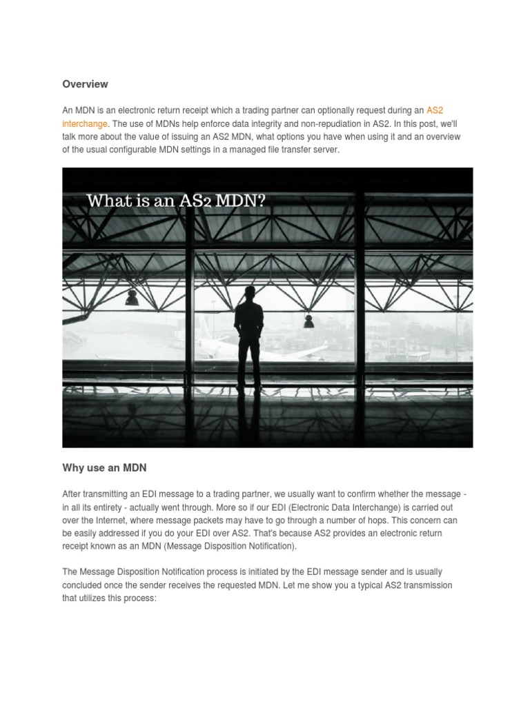 AS2 Interchange | PDF | Electronic Data Interchange | Public Key ...