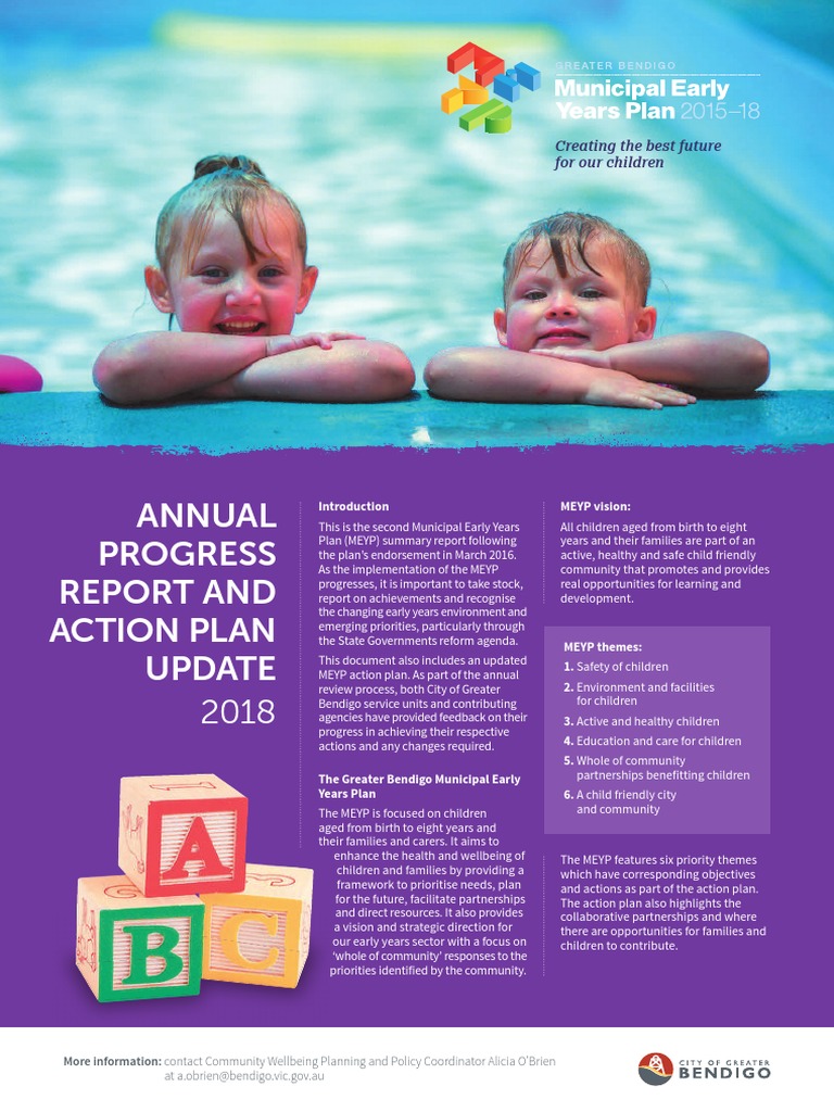 Greater Bendigo Early Years Plan Update | PDF | Preschool | Victoria ...