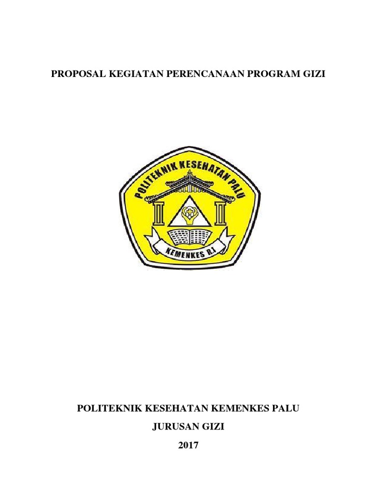 Proposal Kegiatan Perencanaan Program Gizi | PDF
