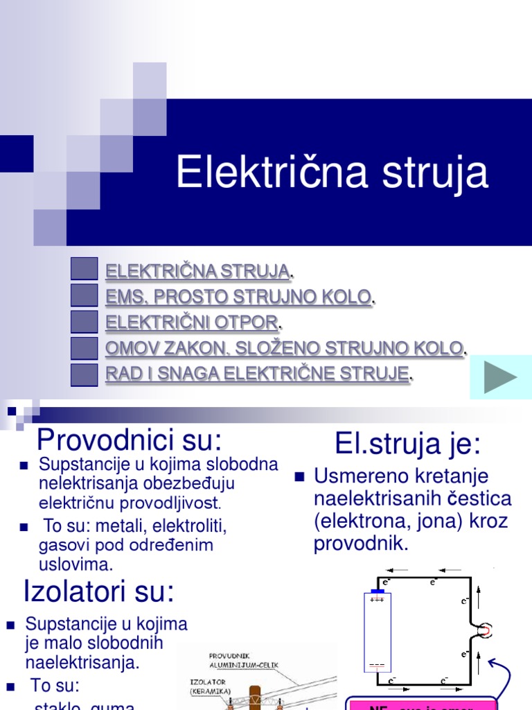Elektricna Struja | PDF