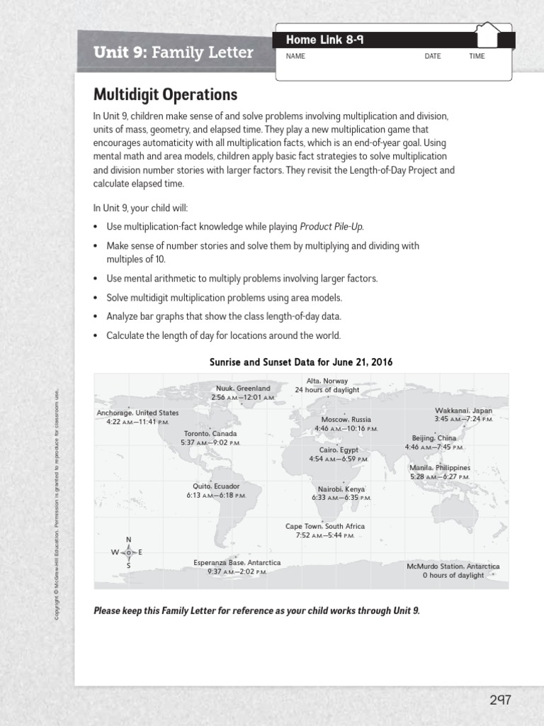 Unit 9 Letter | Download Free PDF | Fraction (Mathematics) | Multiplication