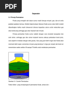 Separator Dan Macam Macam Separator | PDF