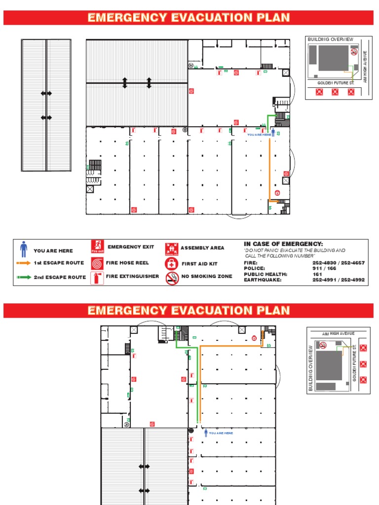 Emergency Evacuation Plan For Print | PDF | Emergency Evacuation ...