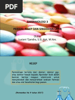 Daftar Singkatan Istilah Bahasa Latin Resep Obat | PDF