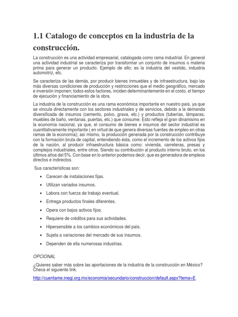 1.1 Introduccion a Las Empresas Constructoras | Industrias | Capital ... 1.1 Introduccion a Las Empresas Constructoras | Industrias | Capital ...