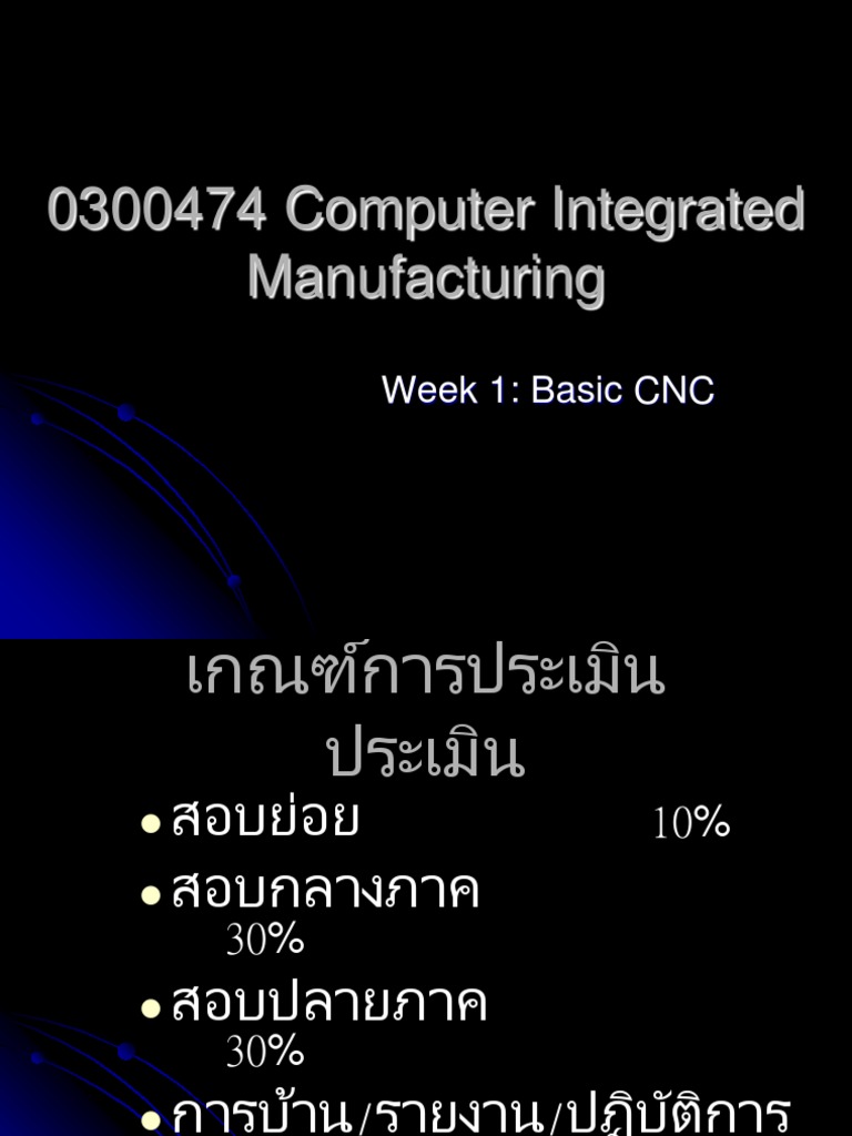 Wk1 - Introduction To CNC | PDF | Numerical Control | Machines Wk1 - Introduction To CNC | PDF | Numerical Control | Machines