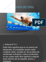 Comparativa de Estilos de Natación | PDF | Codo | Nadando