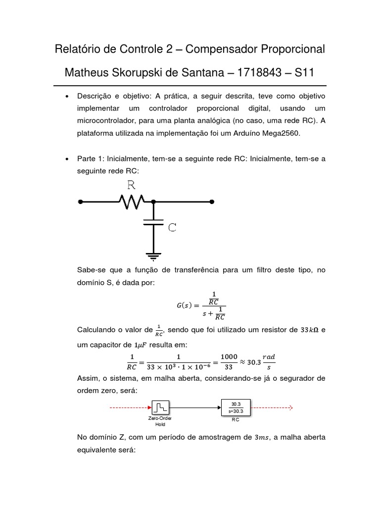 Controle Proporcional com Arduino e RC | PDF | Conversor de analógico ...