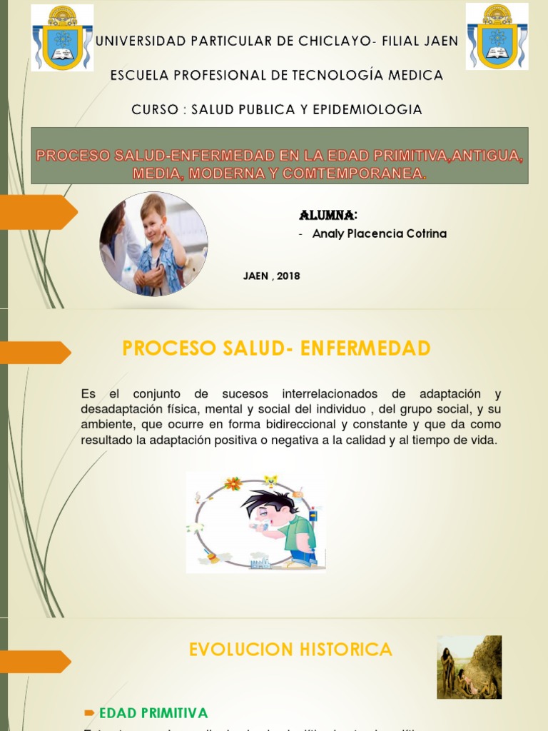 Proceso Salud-Enfermedad en La Edad Primitiva, Antigua, Media | PDF ...