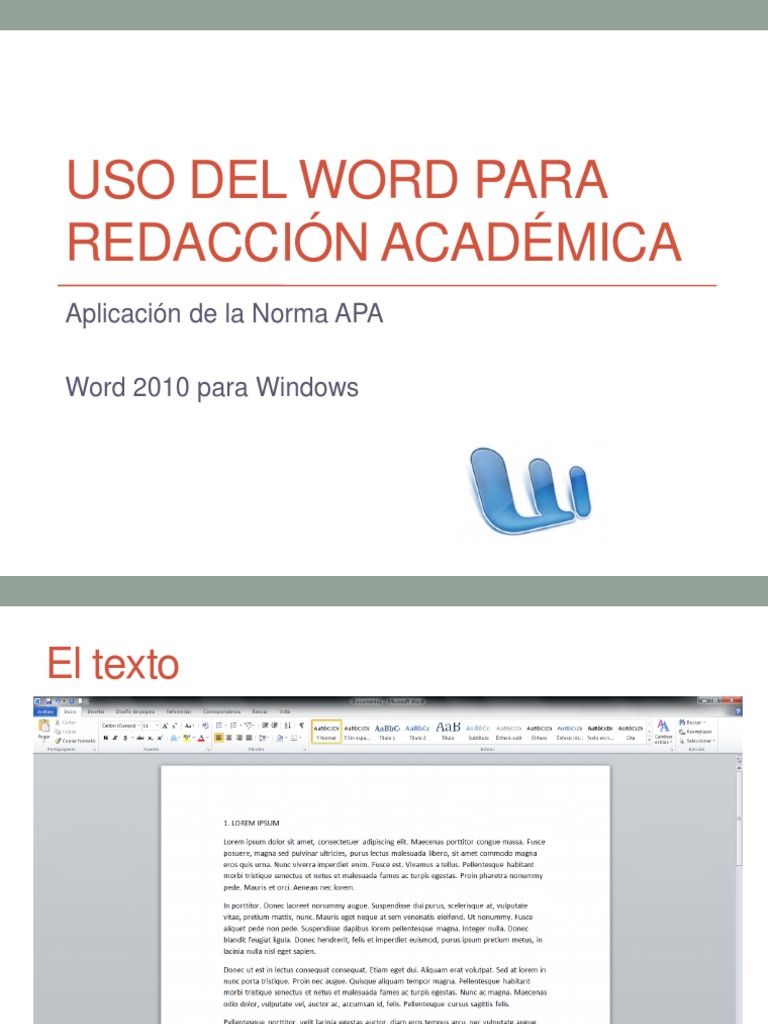 Como Citar APA Con Word (Windows) | PDF | Bibliografía | Software