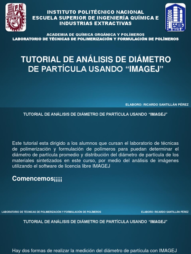 Tutorial Imagej | PDF