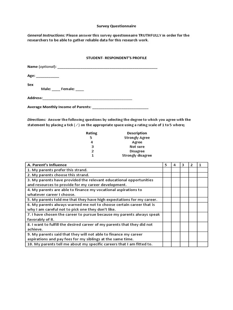 Survey | PDF | Survey Methodology | Questionnaire