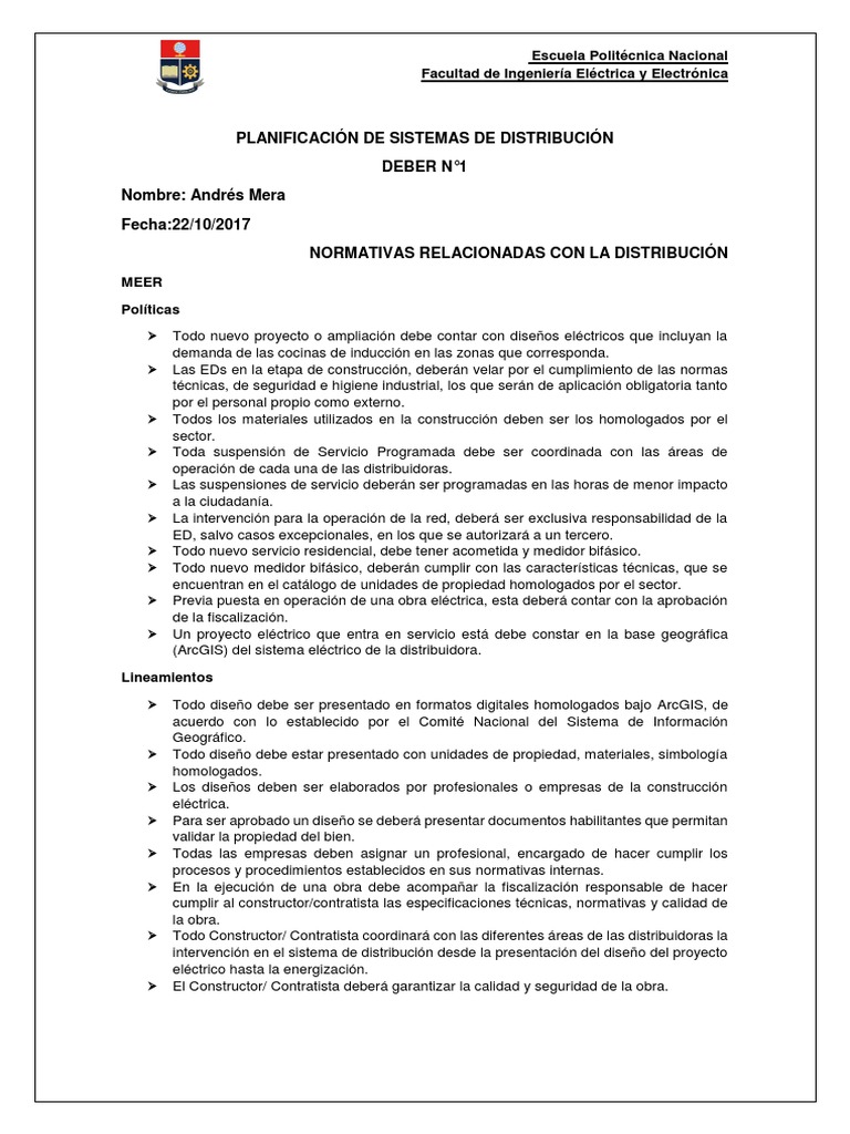 Deber1 PSD Mera PDF | PDF | Calidad (comercial) | Presupuesto