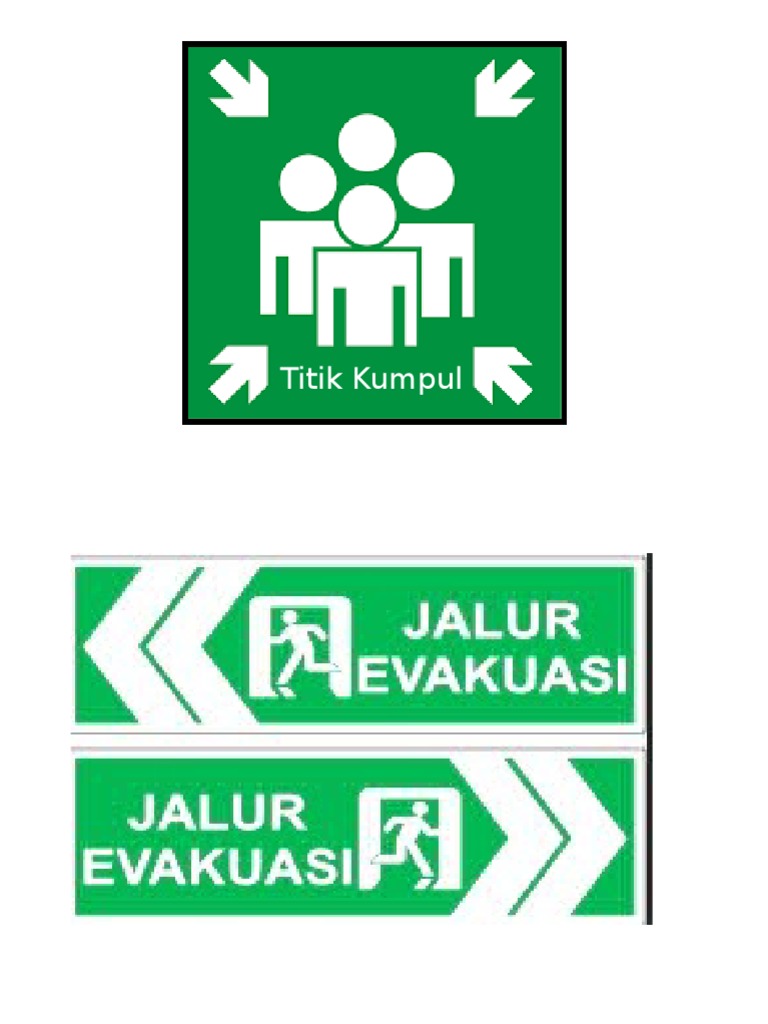 Jalur Evakuasi, Titik Kumpul Dan Penggunaan Apar | PDF
