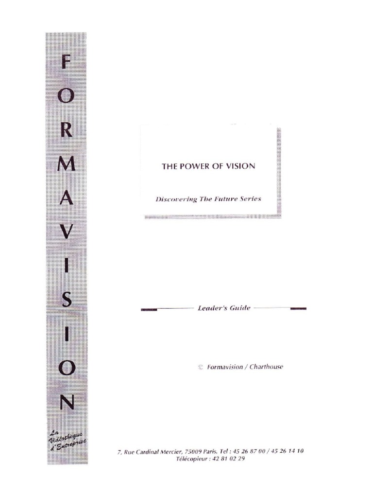 The Power of Vision | PDF
