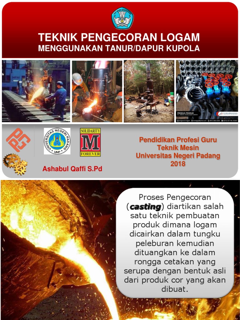 Tanur (Teknik Pengecoran Logam) | PDF