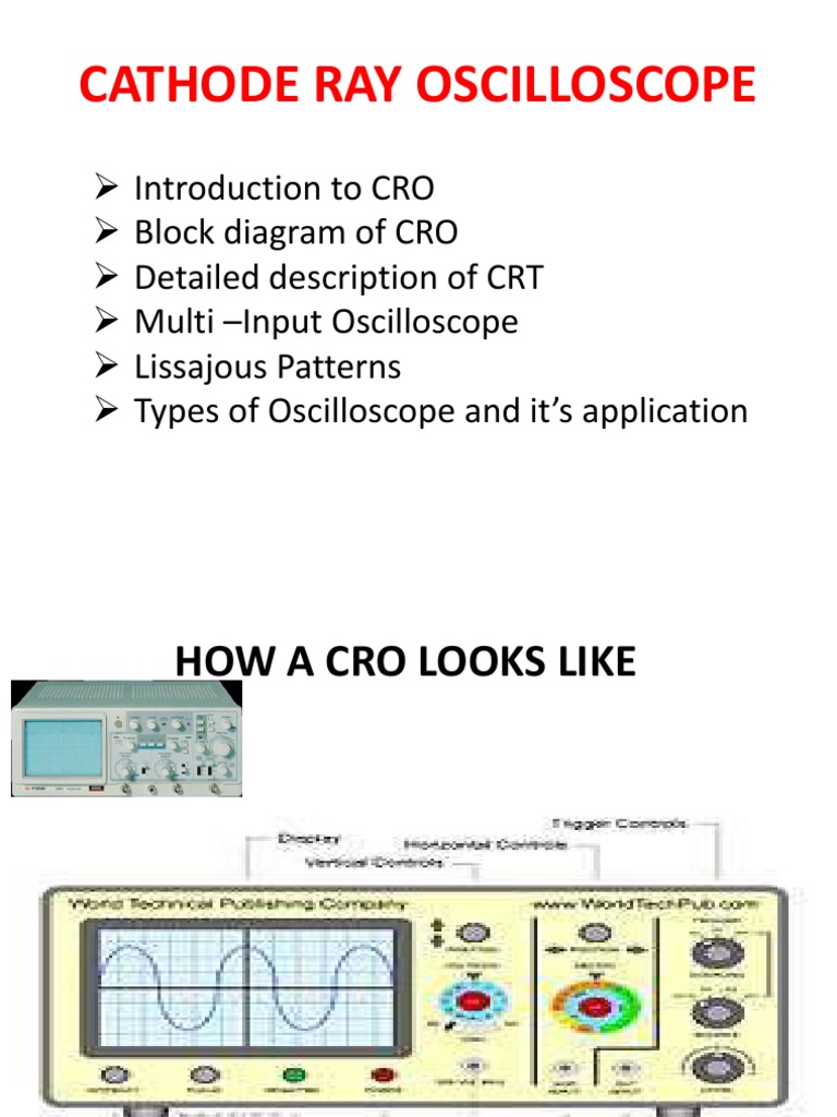 Cathode Ray Oscilloscope | PDF | Cathode Ray Tube | Electronic Engineering