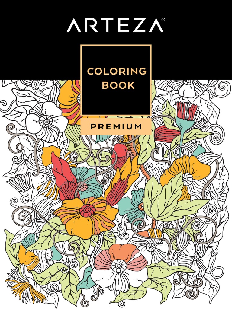 Arteza Coloringbook 8012 PDF | PDF | Home & Garden