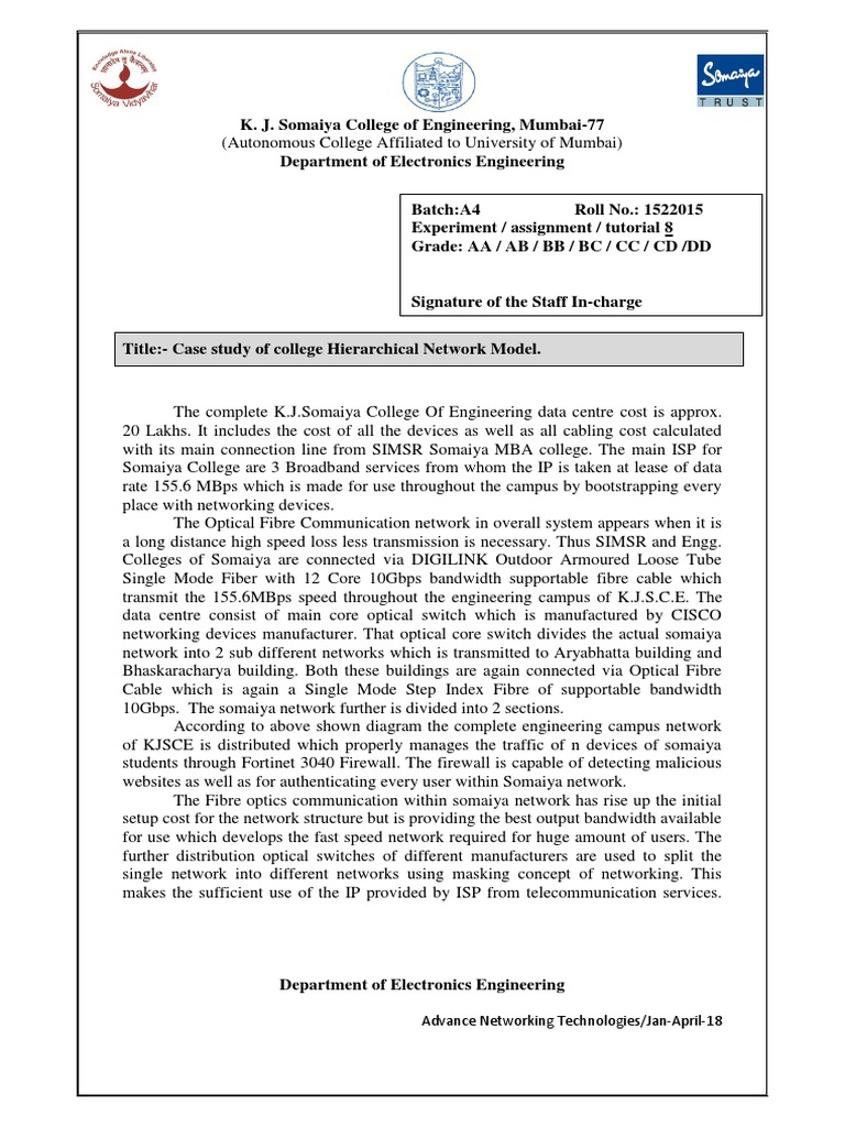 Report Data Centre | PDF | Network Switch | Computer Network