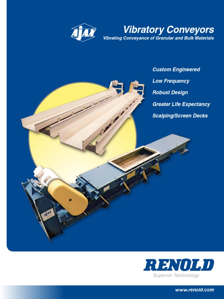 Vibratory Conveyors: Custom Engineered Low Frequency Robust Design ...