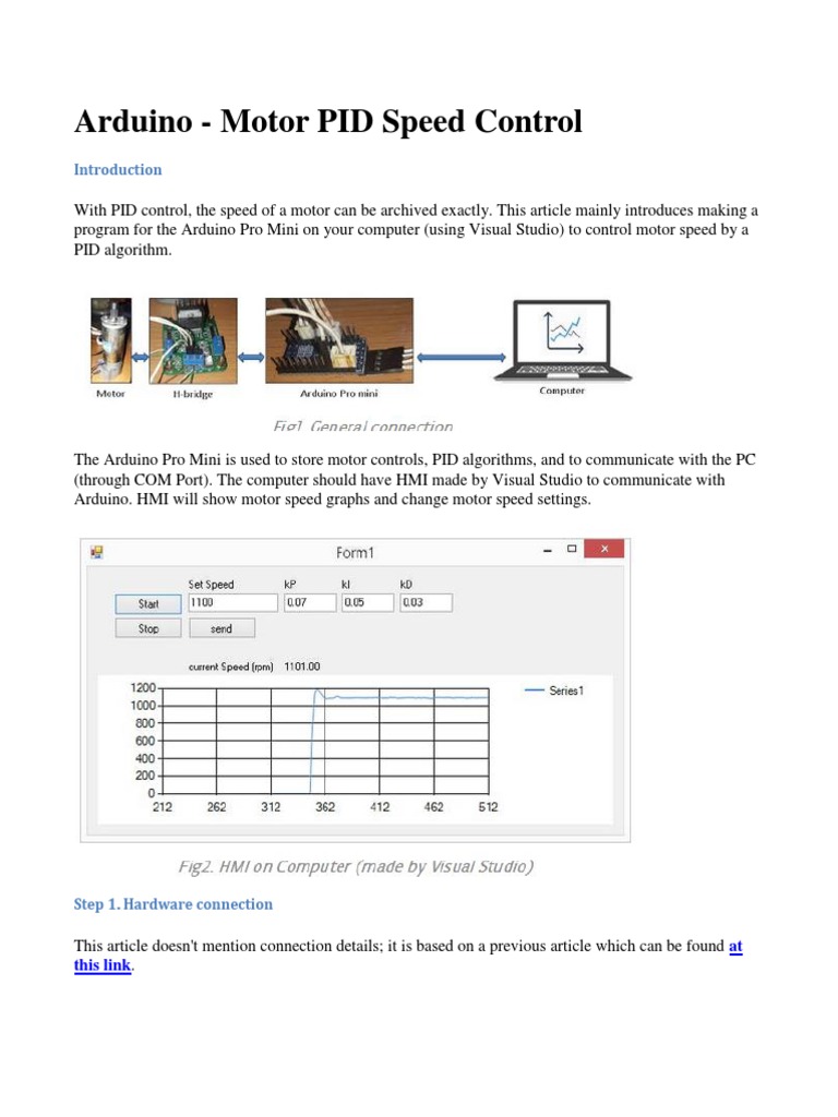 Arduino PID Motor Speed | PDF | String (Computer Science) | Arduino