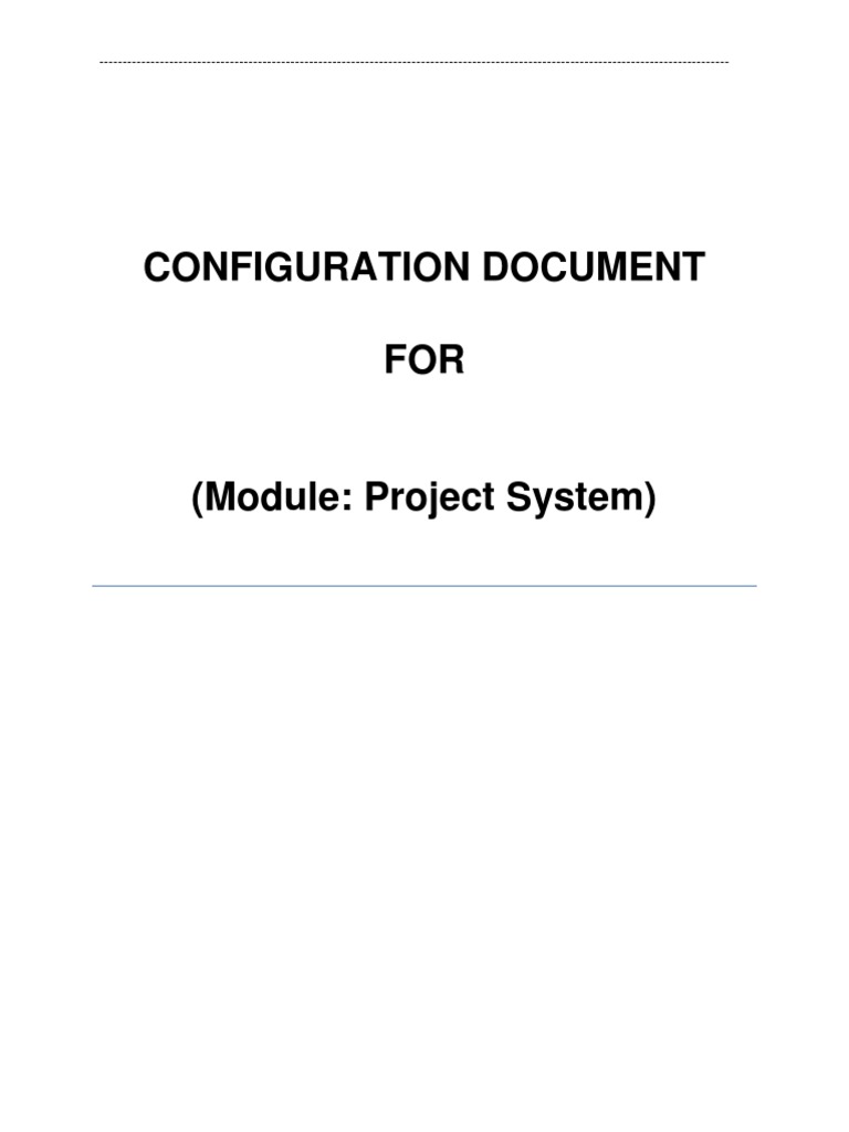 Config PS | Download Free PDF | Areas Of Computer Science | Information Technology Management