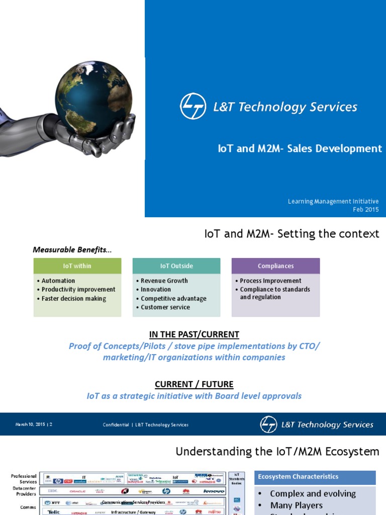 IoT and M2M Sales Development | PDF | Internet Of Things | Cloud Computing