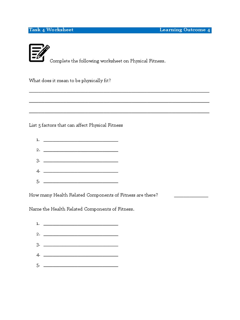 Task 4 Worksheetlearning Outcome 4 | PDF | Cognitive Science ...