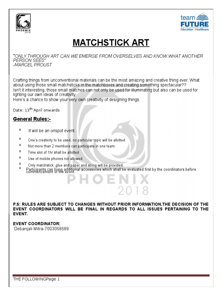 Matchstick | PDF | Games & Activities | Social Science