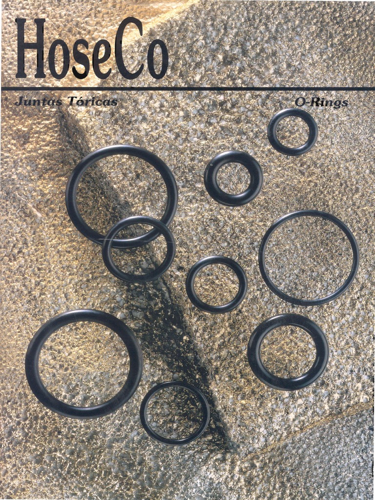 Juntas Toricas Hoseco OCR | PDF | Acetato | Materiales