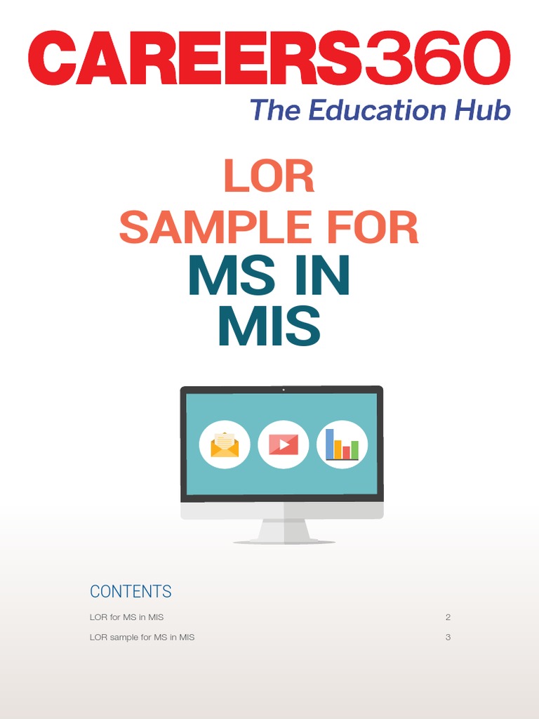 Sample Lor 2 | PDF | Graduate School | Information System