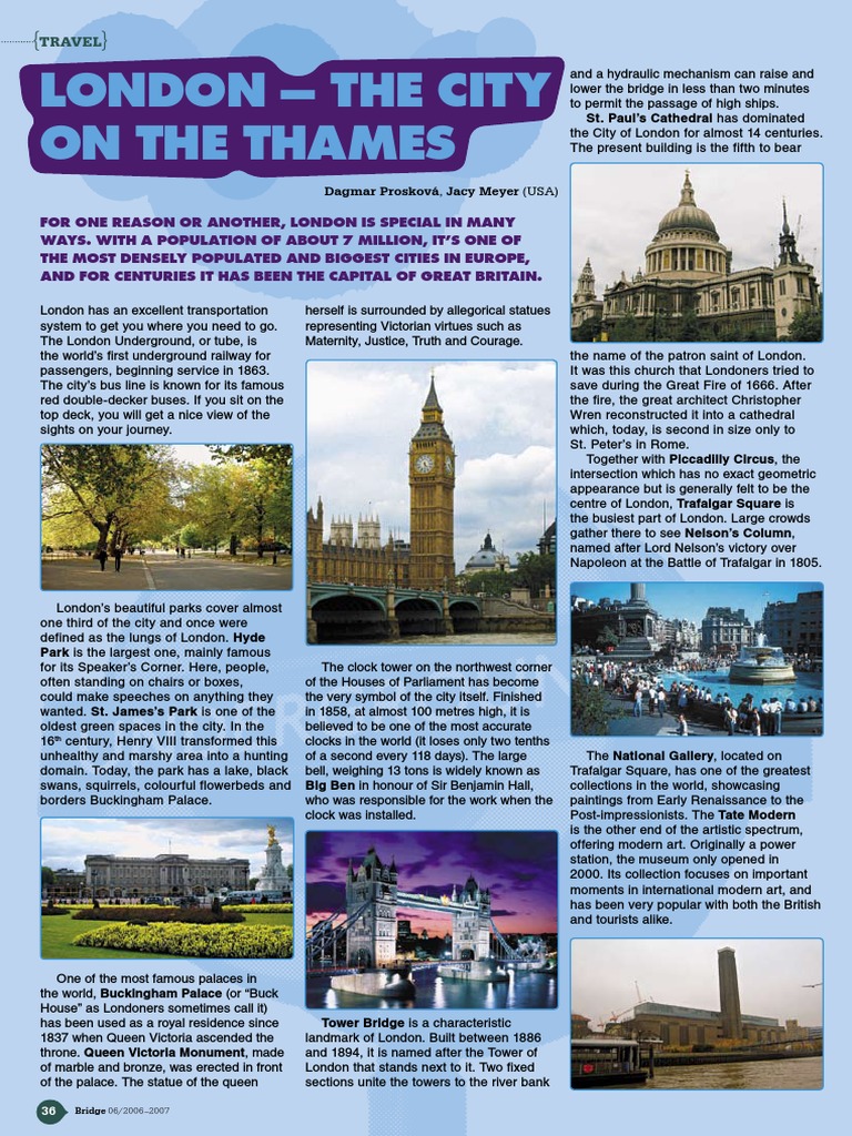 02 London | PDF | London | Palace Of Westminster