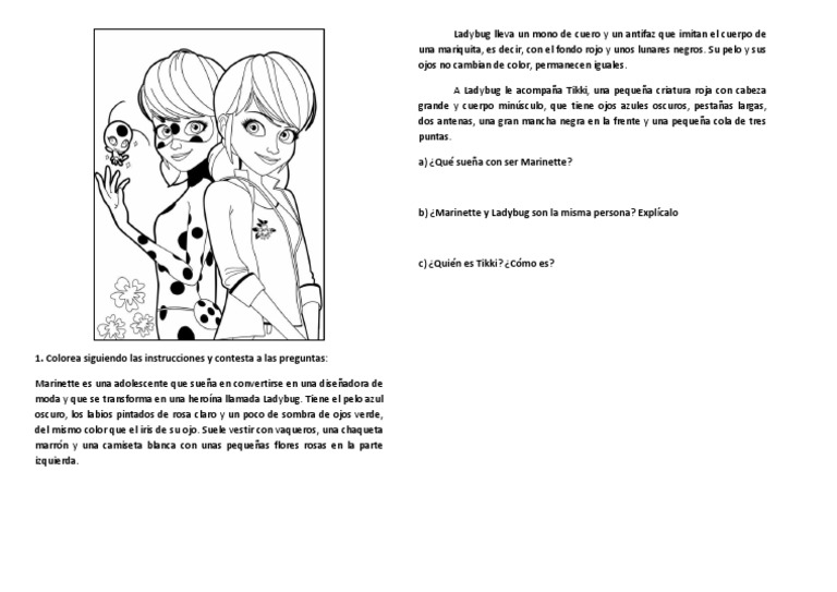 Cuento y actividades de Ladybug | PDF