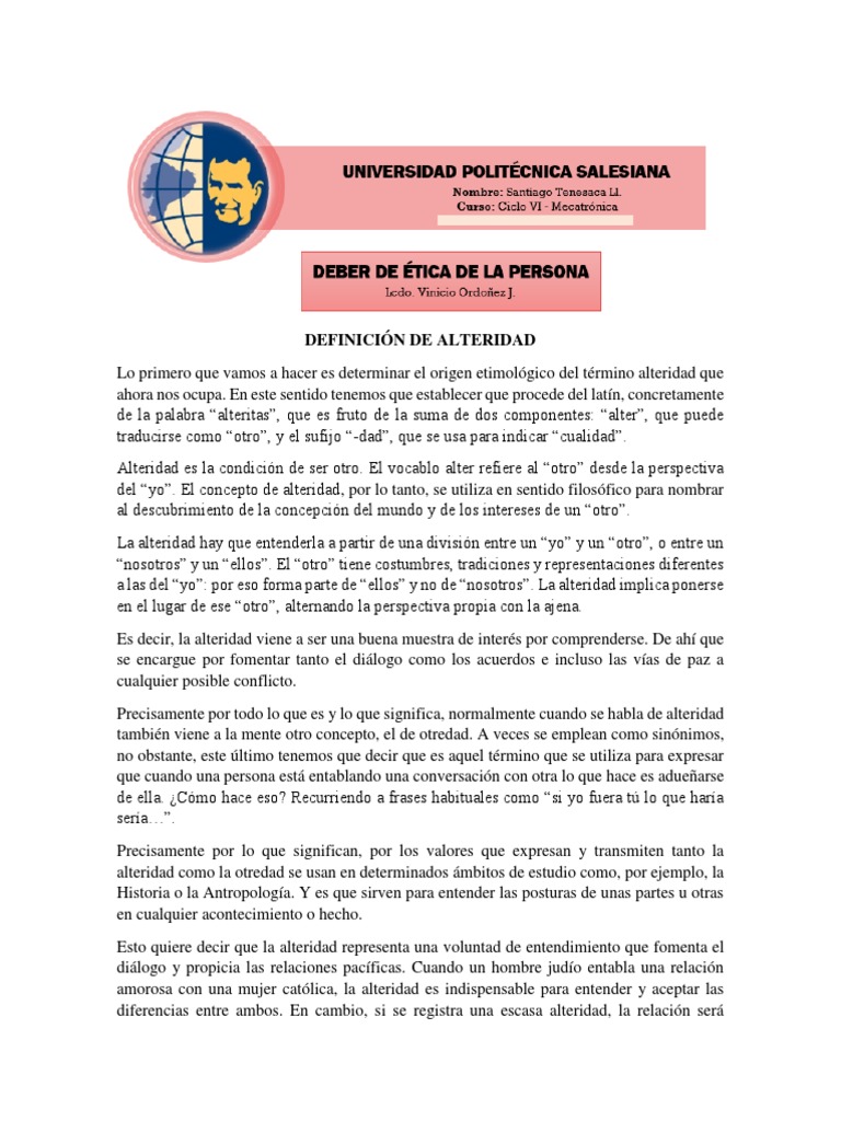 Definición de alteridad y su importancia para comprender al otro desde ...