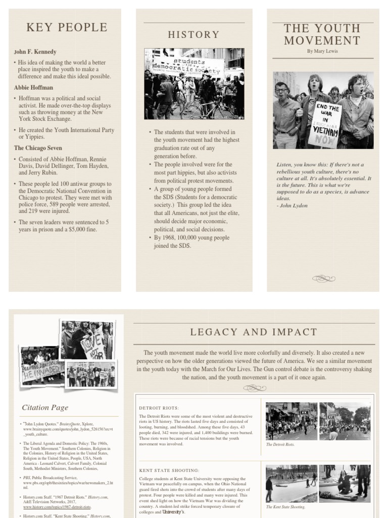 Brochure History | PDF | Social Movements | Activism