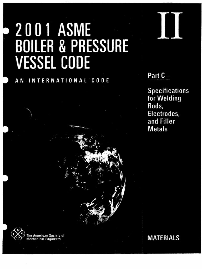 ASME Sec II Part C - 2001 PDF | PDF