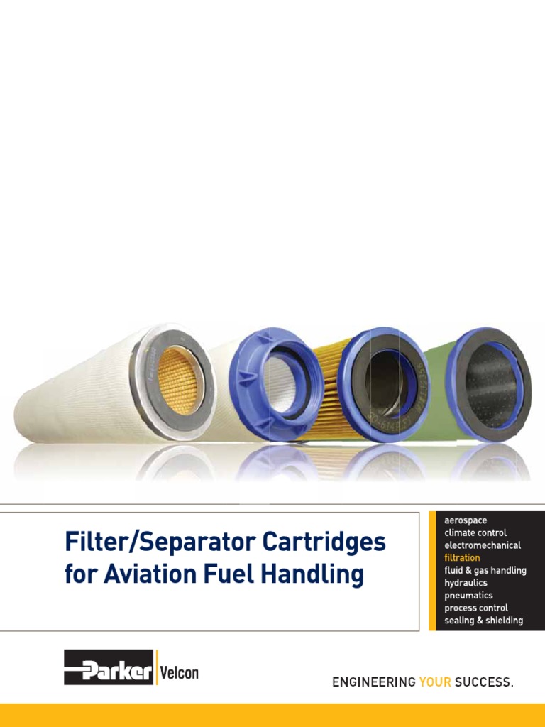 VEL2164 CAT Filter Separator For Aviation Fuel Handling | PDF ...