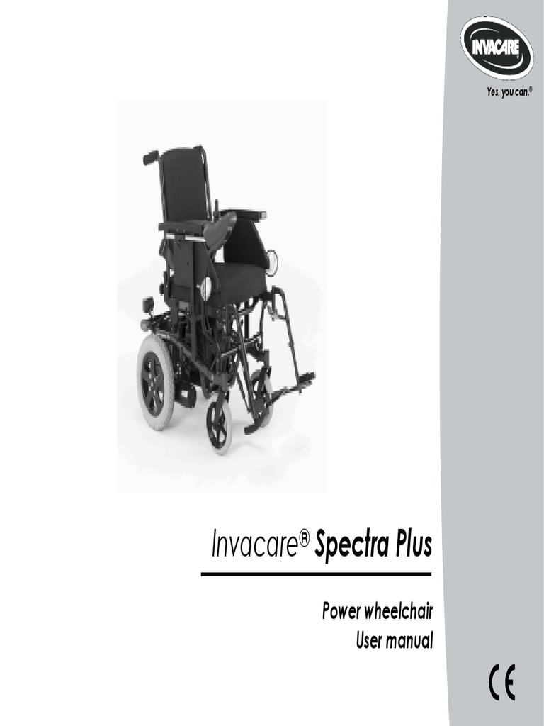 Spectra Plus User Manual | PDF | Wheelchair | Electromagnetic Interference