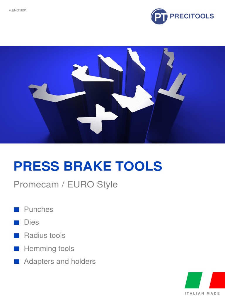 PT Promecam Tools 1801 ENG | PDF | Sheet Metal | Industrial Processes