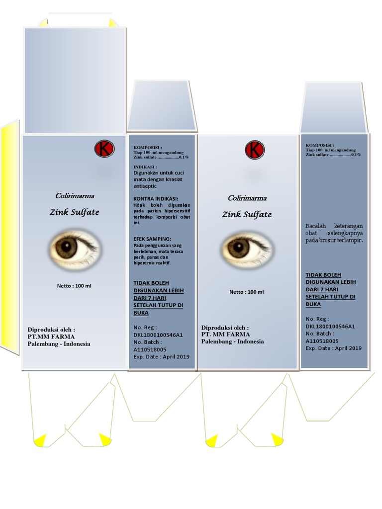 Tekpar Kotak Obat Cuci Mata 2 | PDF