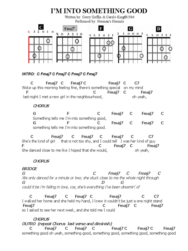 I'm Into Something Good | PDF