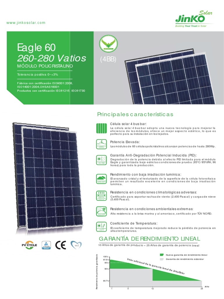 Eagle 60 - Spanish | PDF | Solar Cell | Physics