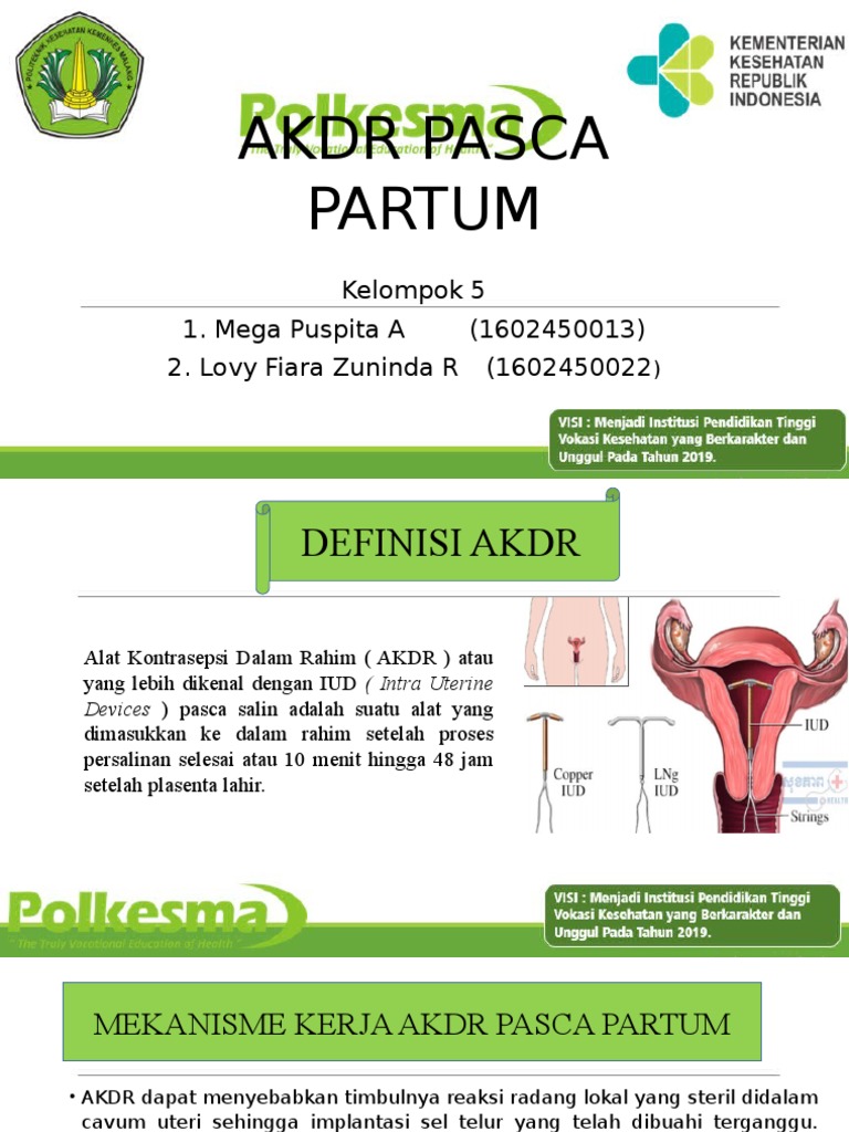 Akdr Pasca Post Partun | PDF