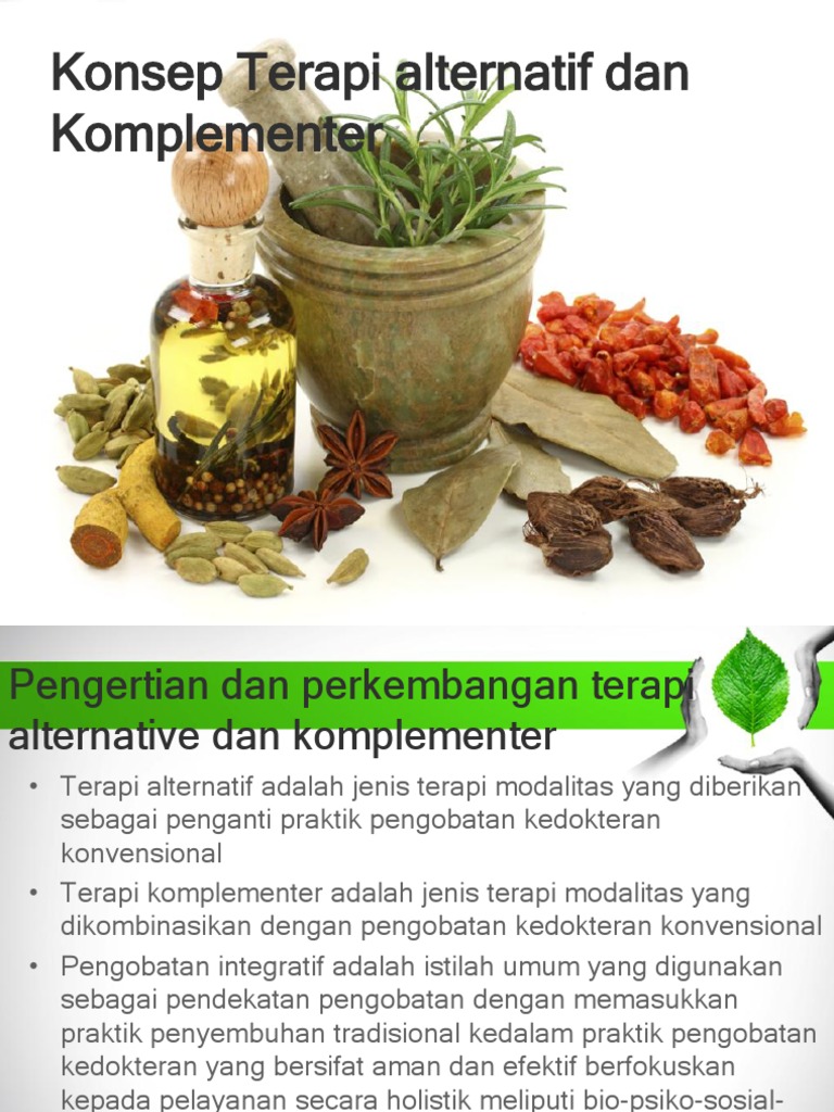 Konsep Terapi Alternatif Dan Komplementer | PDF