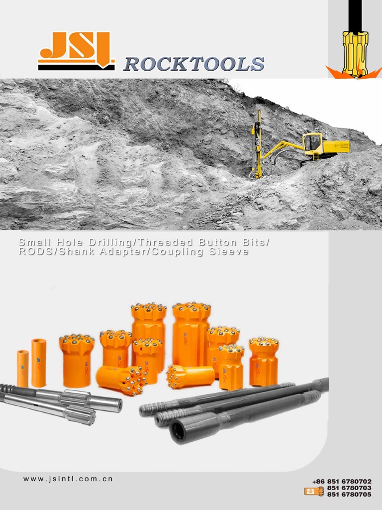 Catalog 2011 JSI Rock Tools PDF | PDF | Drill | Tools