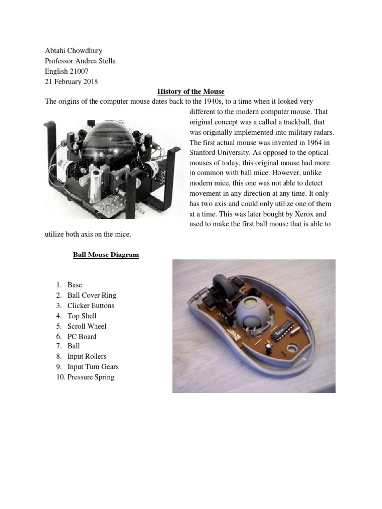 Technical Description | PDF | Human–Computer Interaction | Input/Output